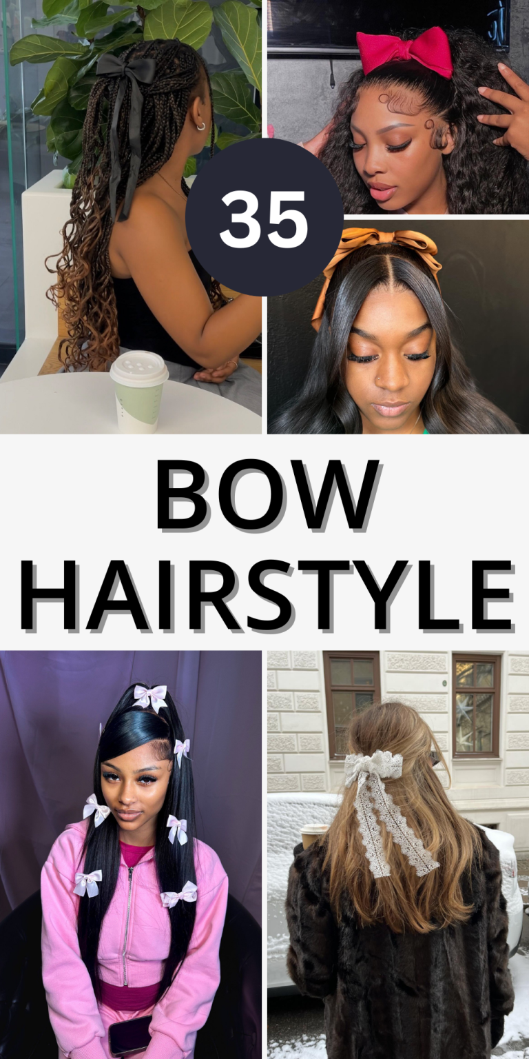 35 Bow Hairstyle Ideas to Elevate Your Look: Trendy, Elegant, and Easy ...