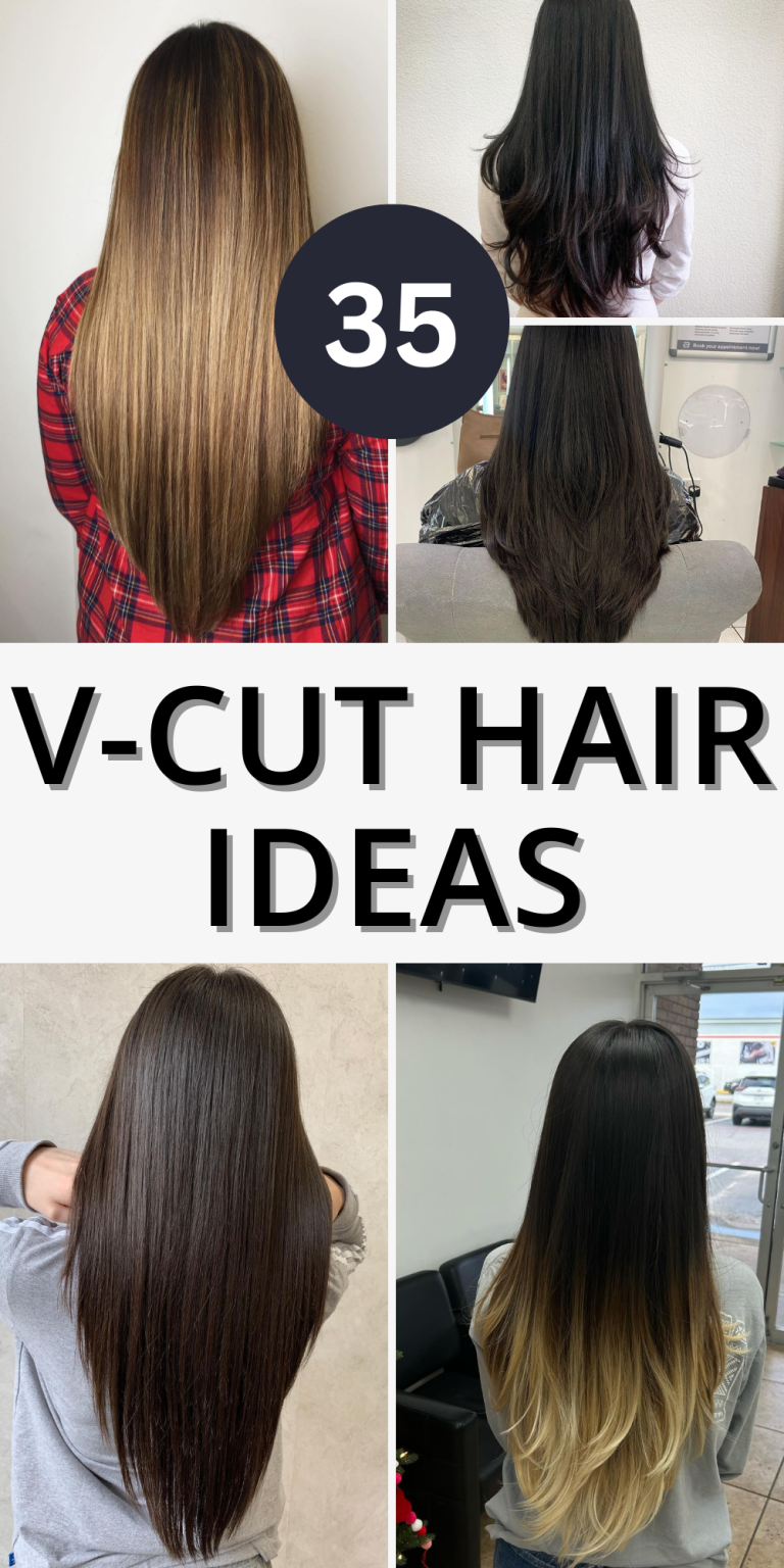 Discover 35 Stunning V-Cut Hair Ideas for Every Style: From Sleek to ...