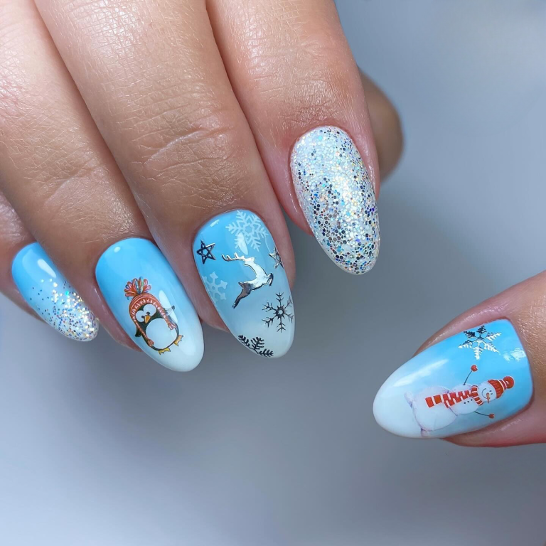 30 Holiday Nails: Festive Nail Inspo for Christmas, Winter Parties, and ...