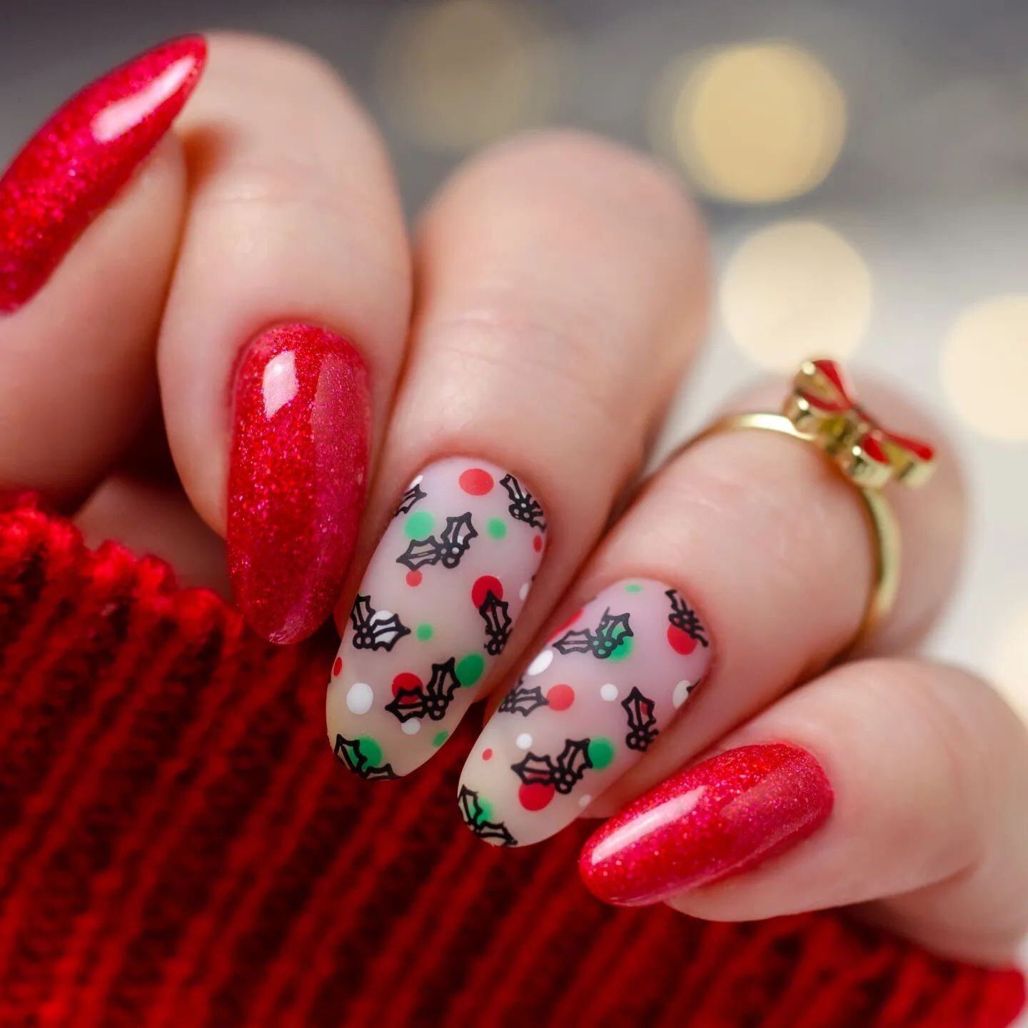 30 Holiday Nails: Festive Nail Inspo for Christmas, Winter Parties, and ...