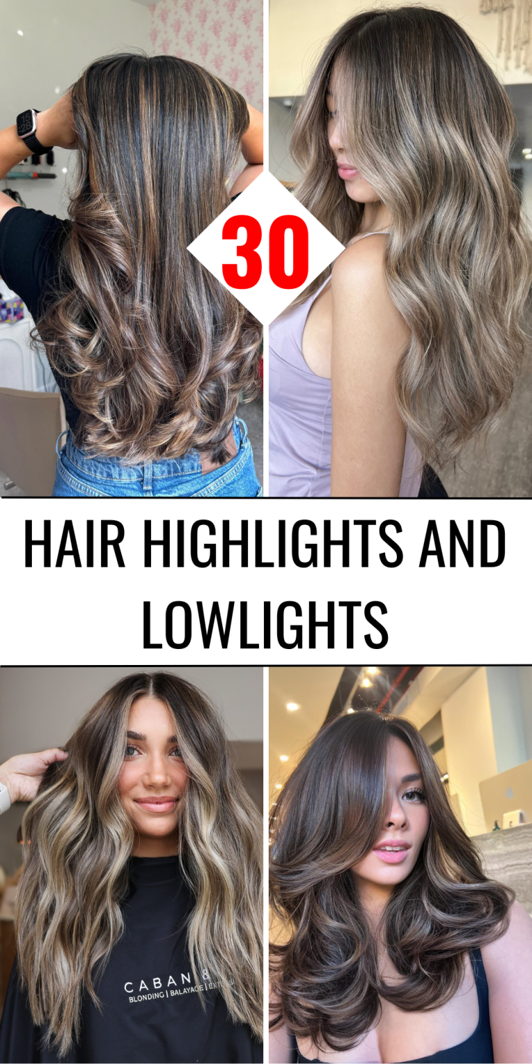 30 Hair Highlights and Lowlights: Trending Styles for Bold and ...