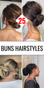 25 Buns Hairstyles: From Sleek to Messy, Stunning Looks for Every ...