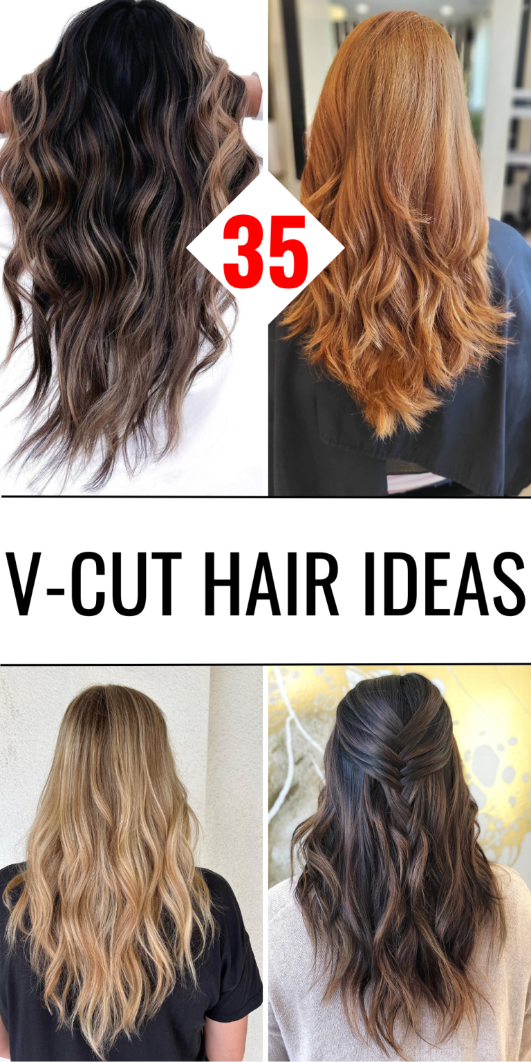 Discover 35 Stunning V-Cut Hair Ideas for Every Style: From Sleek to ...