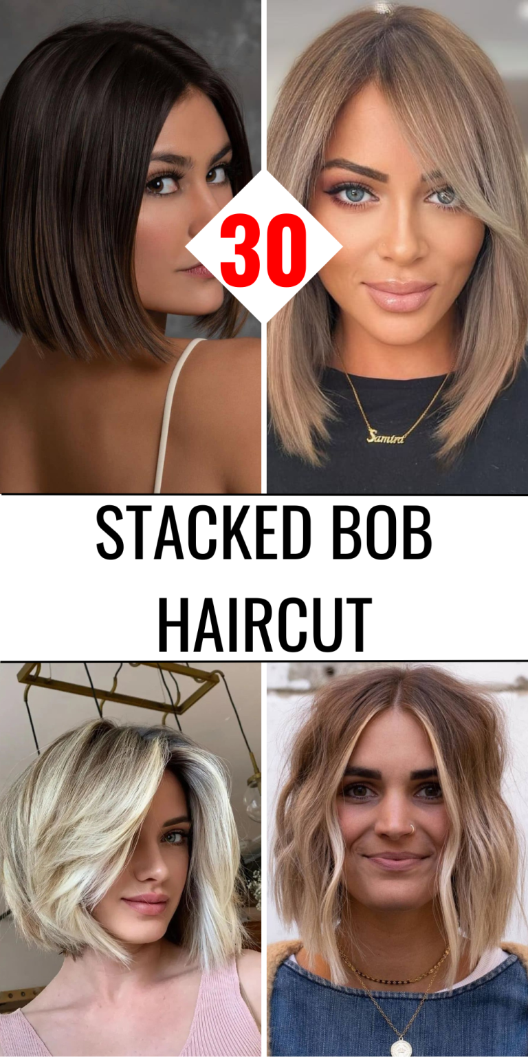 30 Stacked Bob Haircut Ideas for Volume and Style on Any Hair Type ...