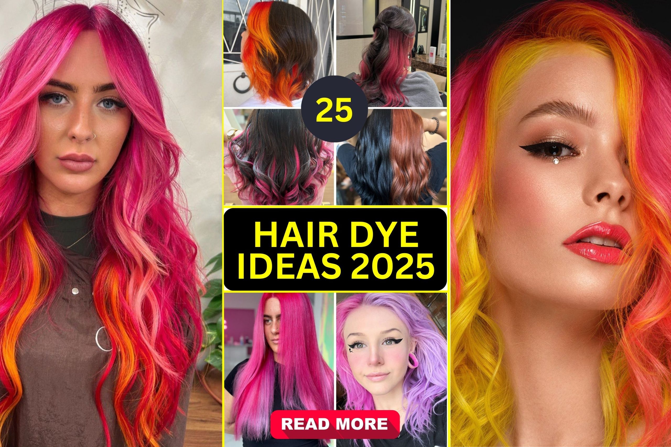 25 Hair Dye Ideas 2025: Bold Trends and Unique Looks You'll Want to Try ...