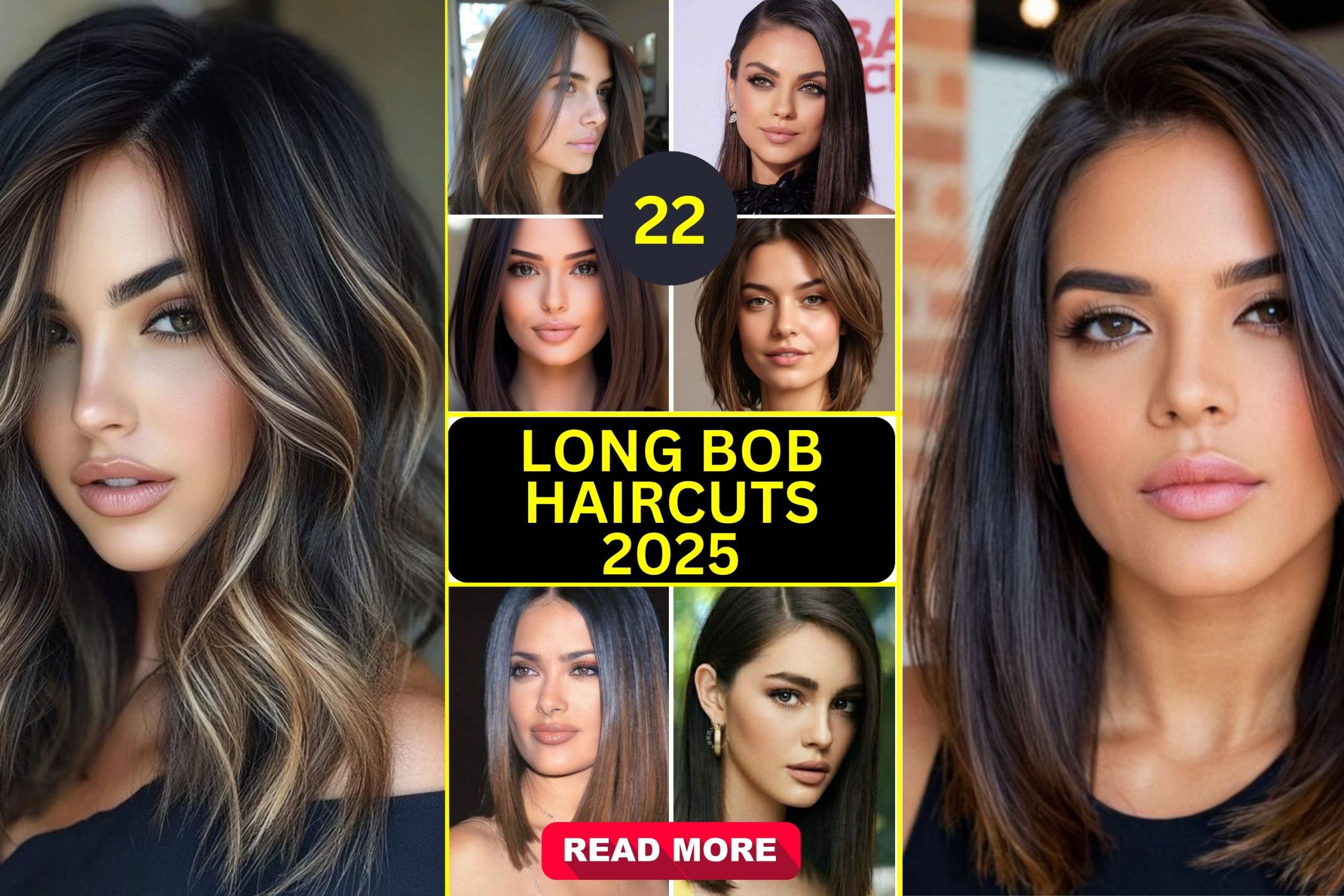 22 Long Bob Haircuts 2025: The Most Stylish Trends for Every Hair Type ...