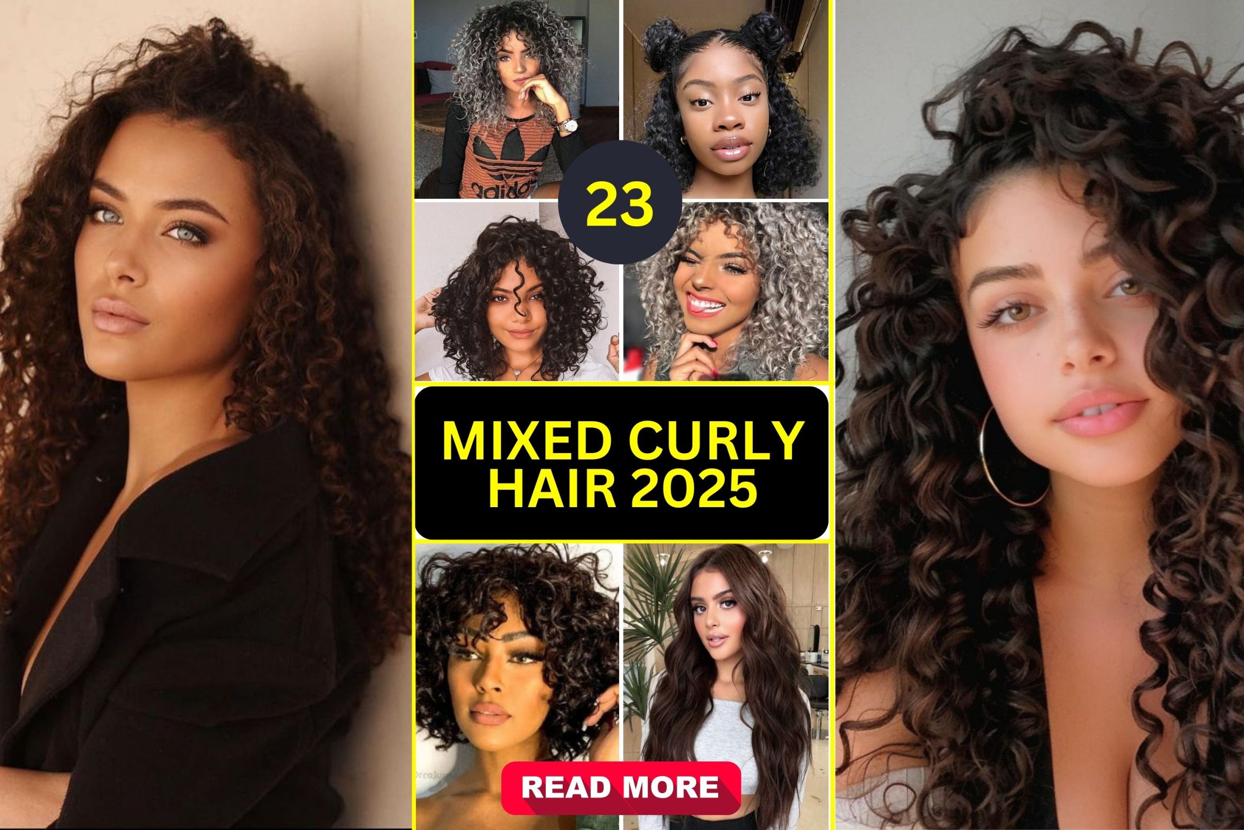 23 Mixed Curly Hair 2025: Stunning Styles for Women to Embrace Natural ...
