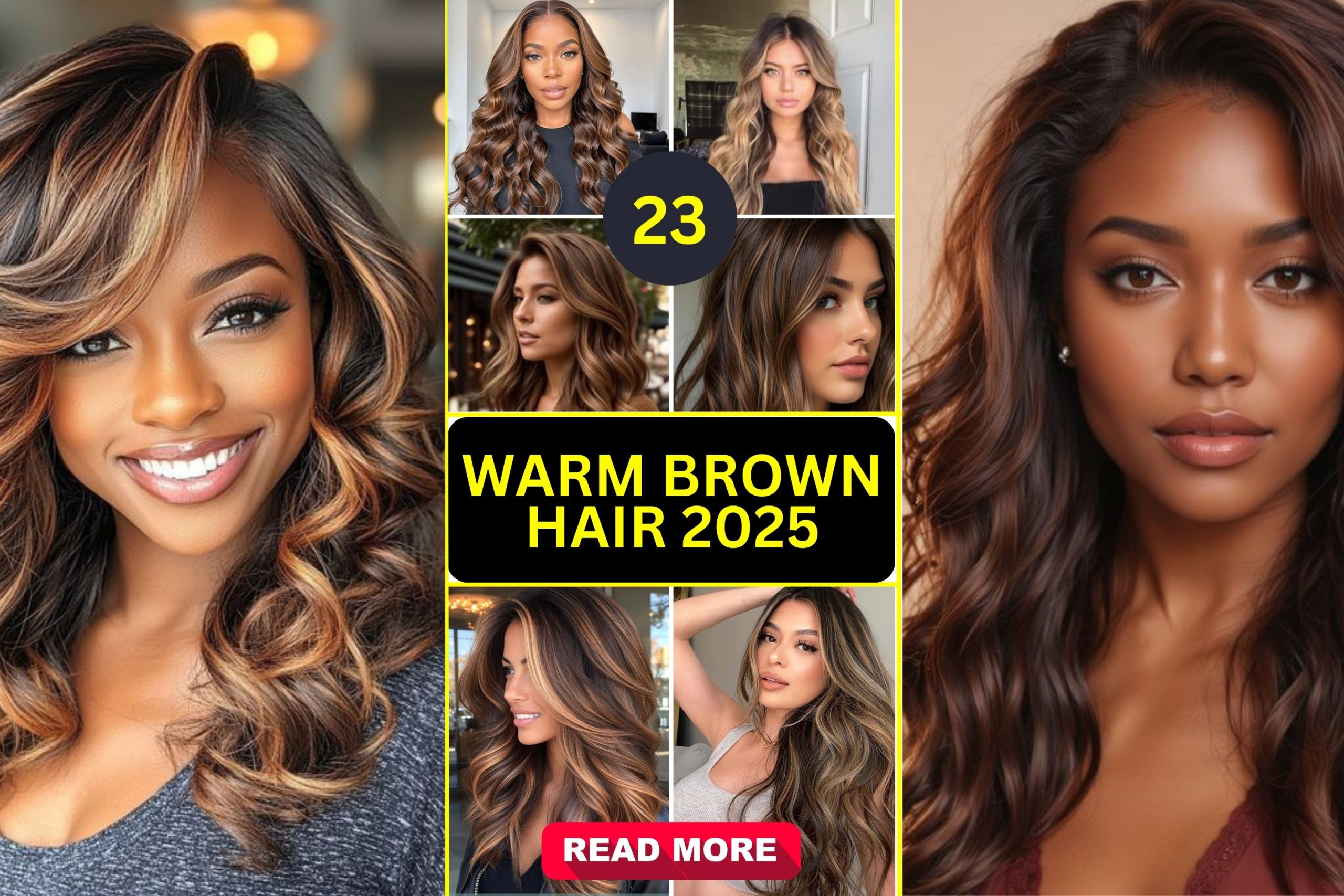 23 Warm Brown Hair 2025: Stunning Styles and Color Ideas for Every ...
