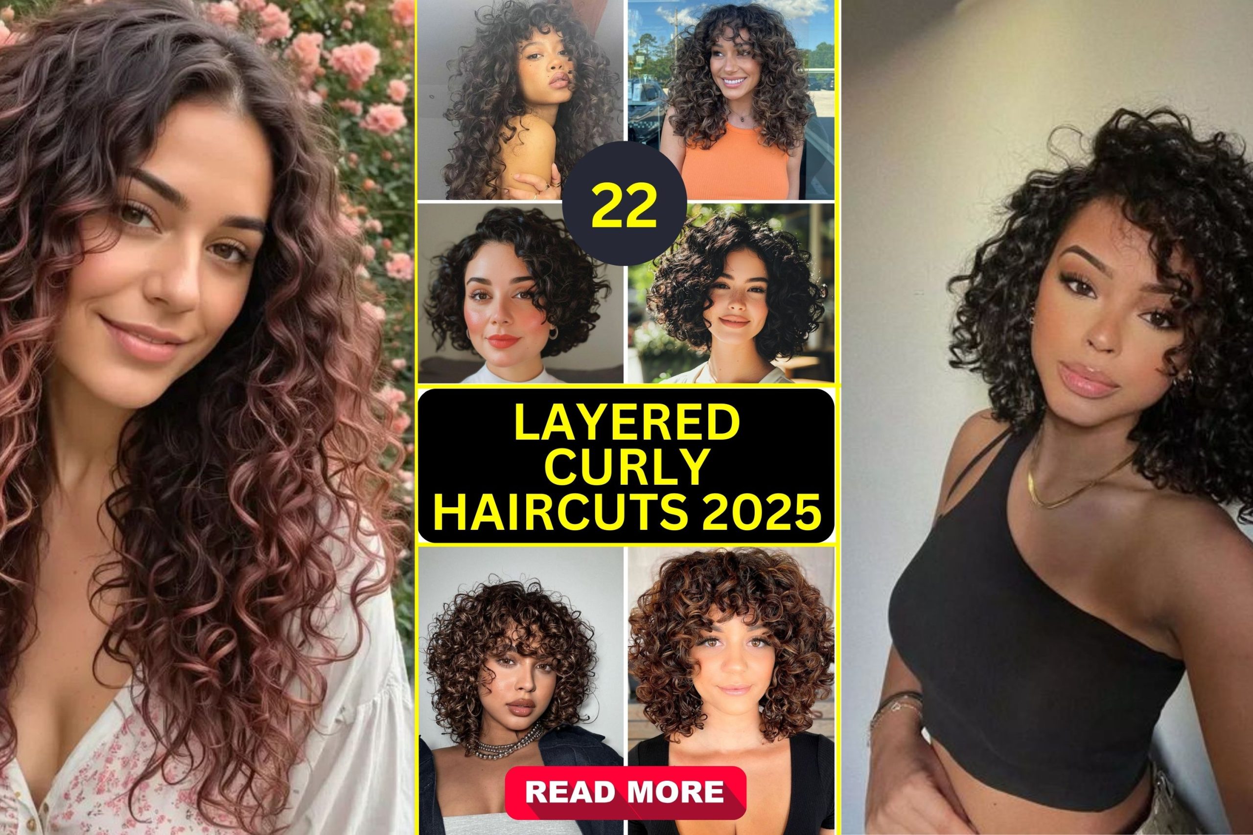 22 Layered Curly Haircuts 2025: Stylish Ideas for Voluminous Curls ...