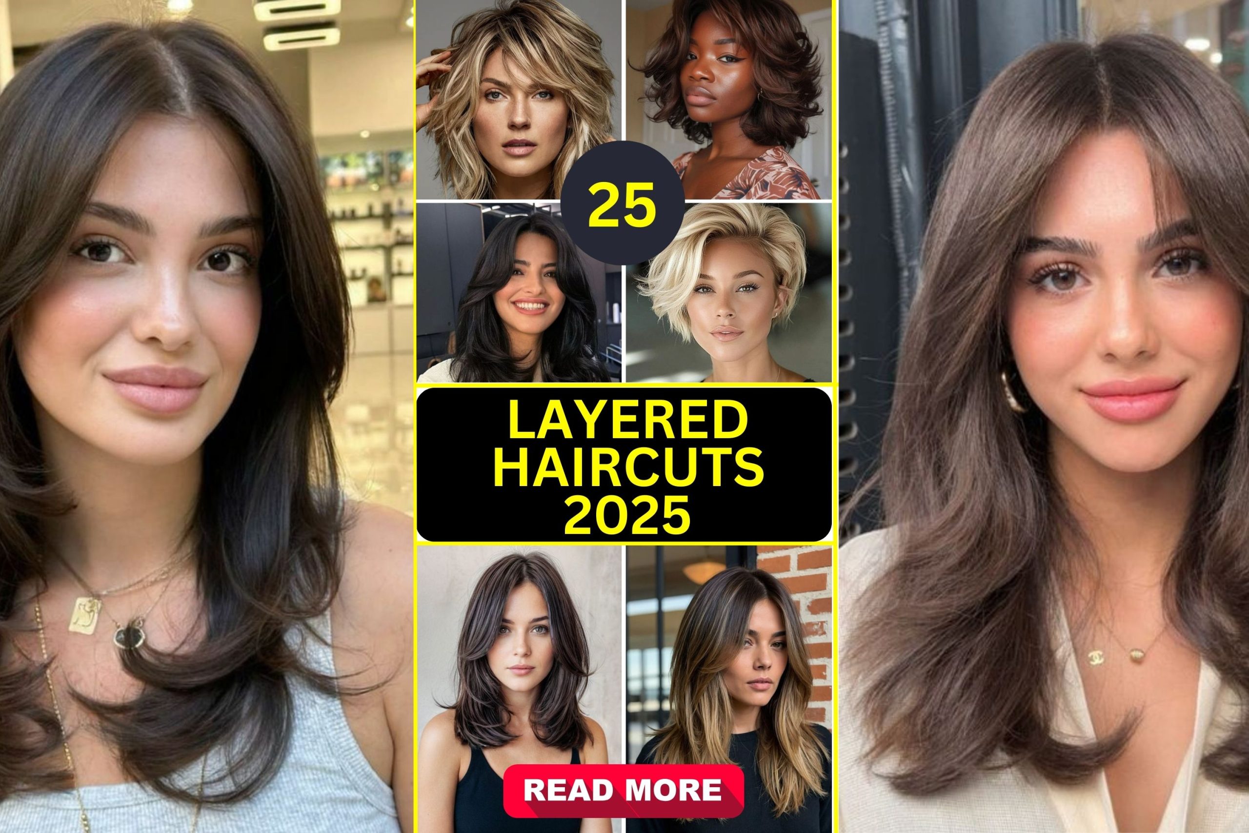 25 Layered Haircuts 2025: Trendy Styles for Every Hair Length and ...