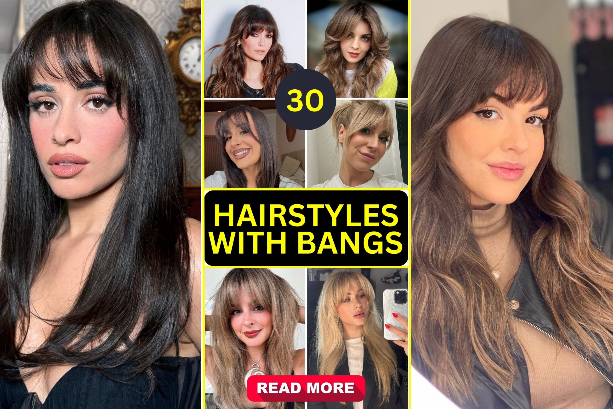 30 Trendy Hairstyles with Bangs to Elevate Your Look - divagaze.com