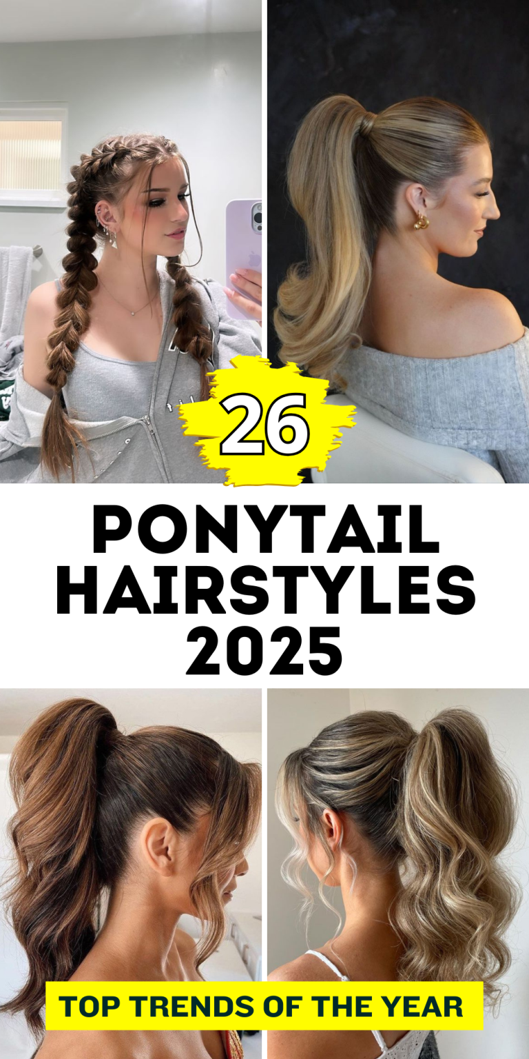 26 Trendy Ponytail Hairstyles for 2025 You’ll Want to Try! - divagaze.com