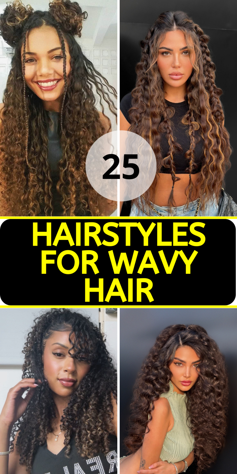 25 Stunning Hairstyles for Wavy Hair to Elevate Your Look Every Day ...