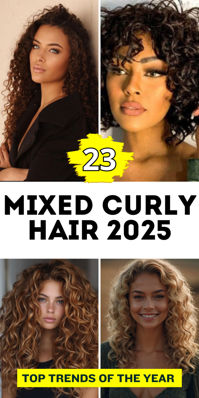 23 Mixed Curly Hair 2025: Stunning Styles for Women to Embrace Natural ...