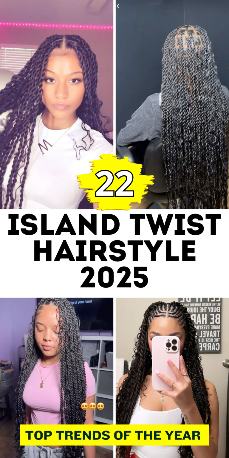 22 Island Twist Hairstyles 2025: Top Trends, Styling Ideas, and Color ...
