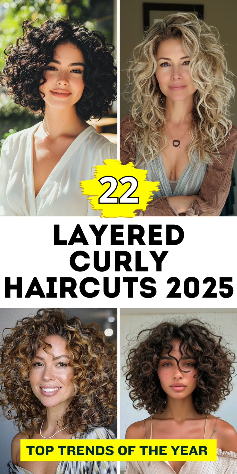 22 Layered Curly Haircuts 2025: Stylish Ideas for Voluminous Curls ...