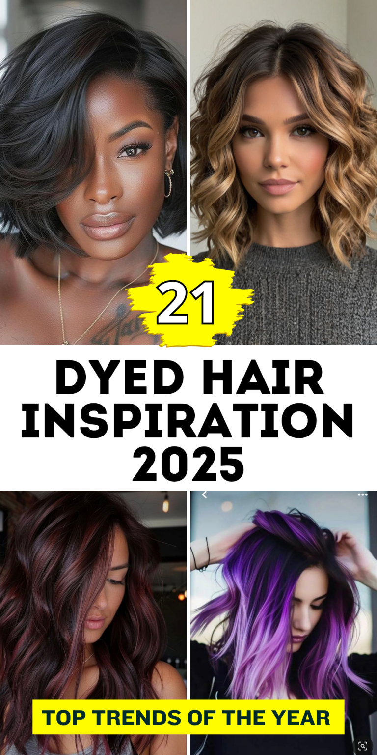 21 Stunning Dyed Hair Inspirations for 2025 to Transform Your Look ...