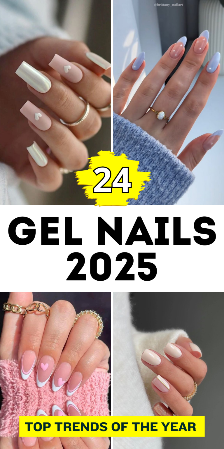 24 Gel Nails Ideas 2025: Trendy and Inspiring Designs for Every ...