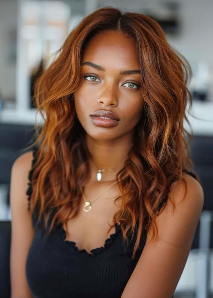 24 Stunning Ginger Hair Ideas for Black Women in 2025 to Embrace Bold ...
