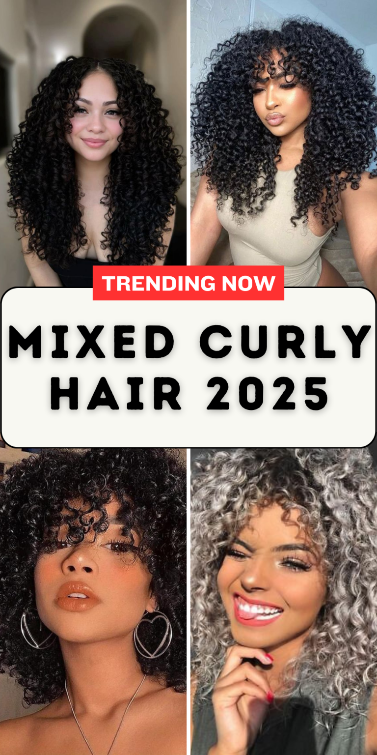 23 Mixed Curly Hair 2025: Stunning Styles for Women to Embrace Natural ...
