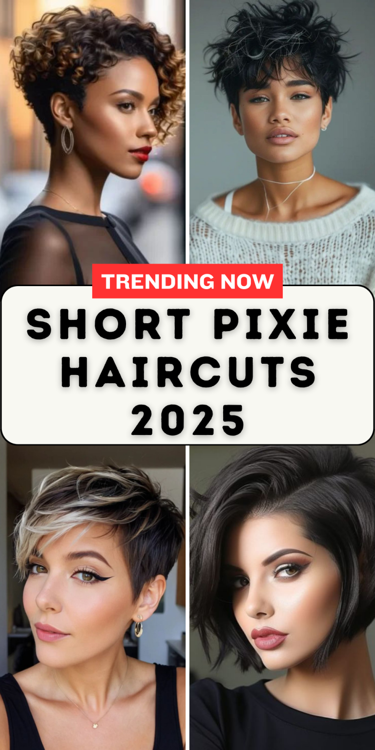 21 Short Pixie Haircuts 2025: Trendy Styles for Every Hair Type and ...