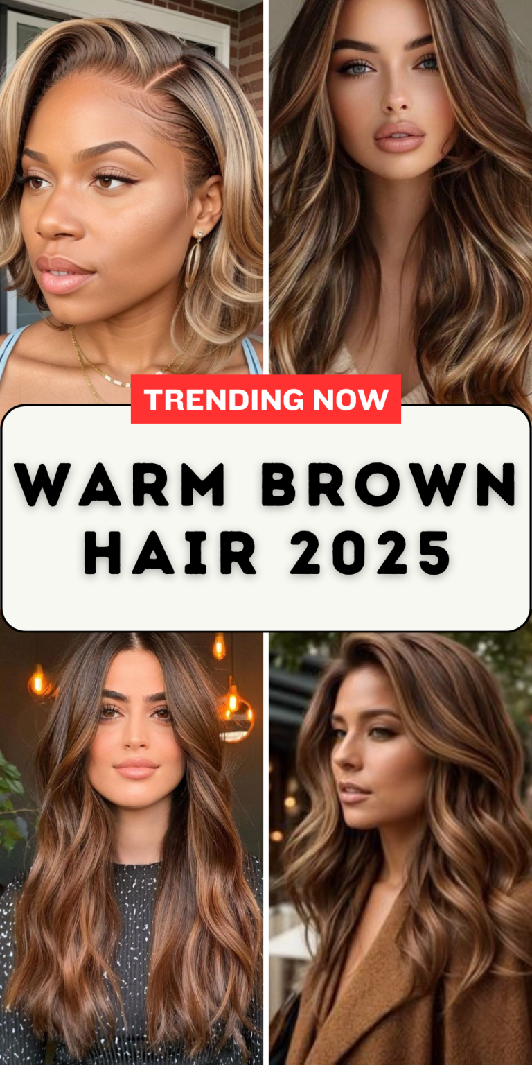 23 Warm Brown Hair 2025: Stunning Styles and Color Ideas for Every ...