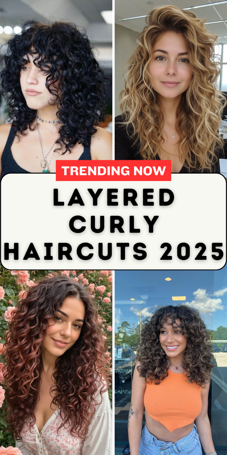22 Layered Curly Haircuts 2025: Stylish Ideas for Voluminous Curls ...