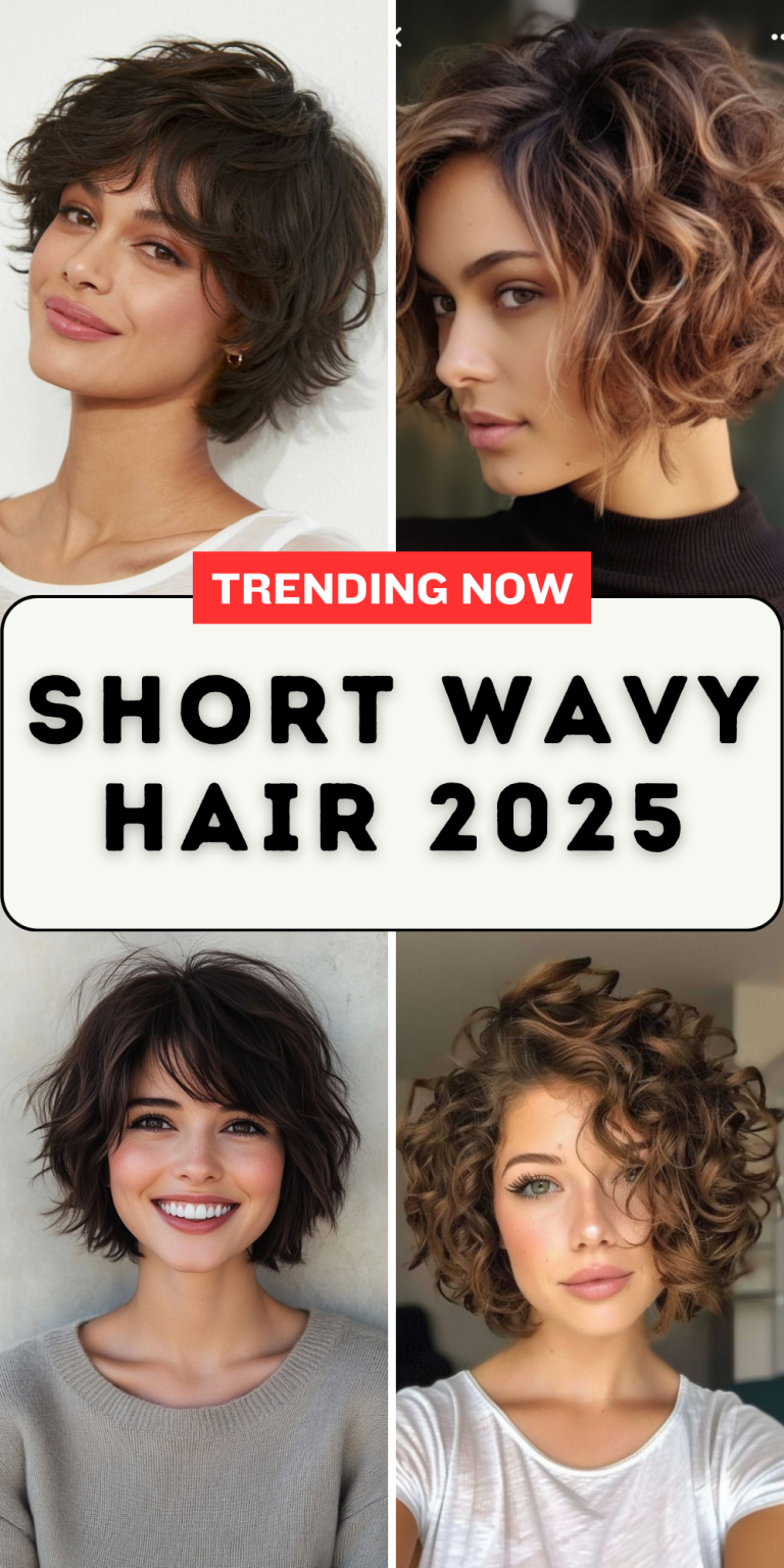 21 Inspiring Short Wavy Hair 2025 Ideas to Elevate Your Look ...