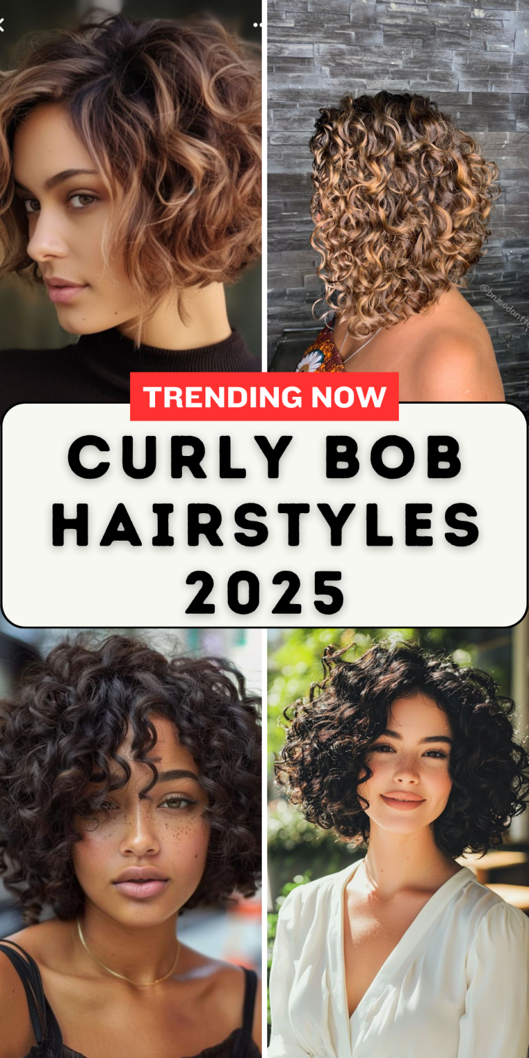 22 Curly Bob Hairstyles 2025: Trendy Ideas to Elevate Your Look This ...