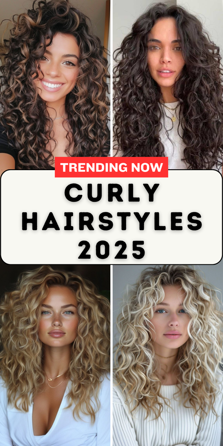 26 Curly Hairstyles 2025: Stunning Ideas for Gorgeous Curls! - divagaze.com