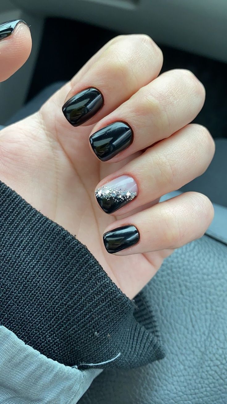 24 Stunning Black Nails Ideas 2025: Trendy Designs for Every Occasion ...