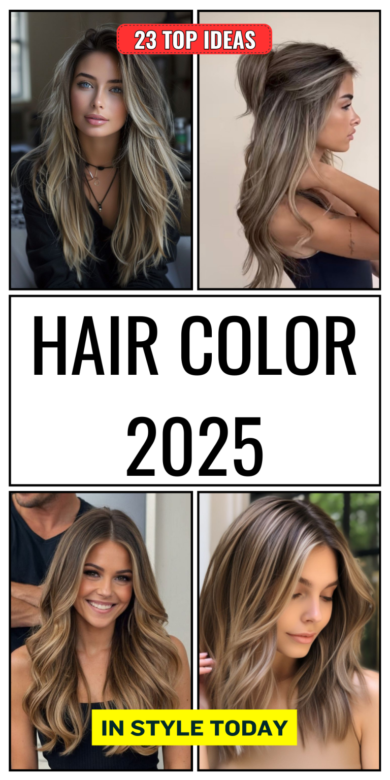 23 Hair Color Ideas 2025: Trending Shades to Transform Your Look This ...