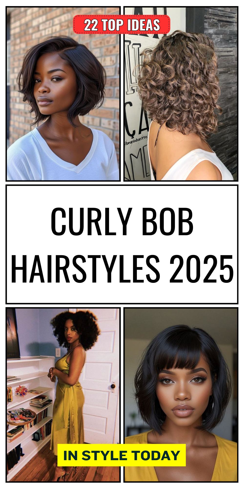 22 Curly Bob Hairstyles 2025: Trendy Ideas to Elevate Your Look This ...