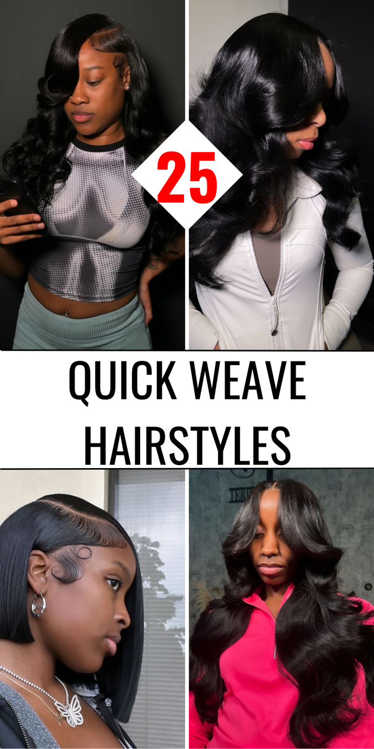 25 Stunning Quick Weave Hairstyles You’ll Want to Try Right Now ...