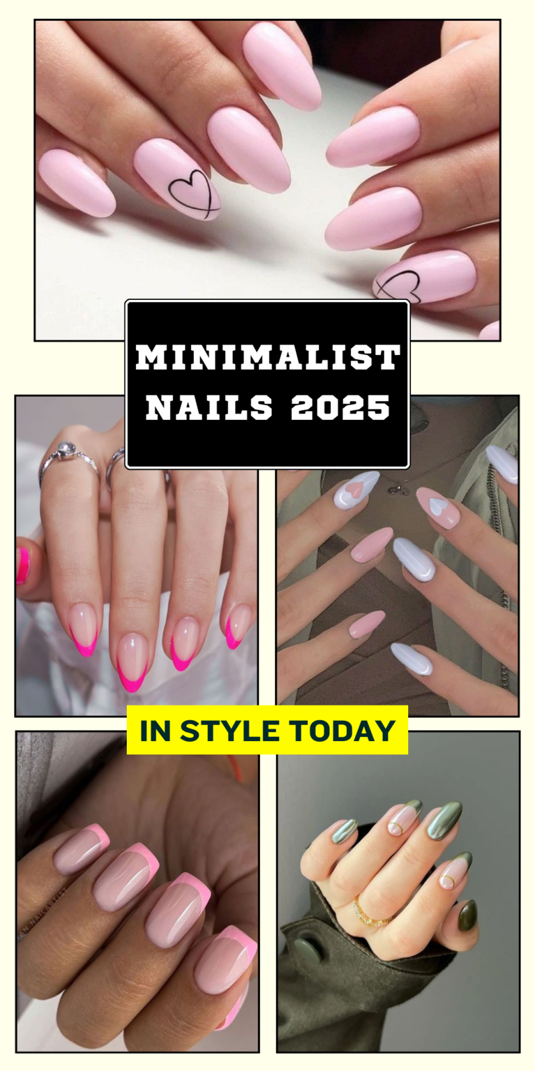 19 Minimalist Nails 2025: Stylish Ideas for Trendy and Elegant ...