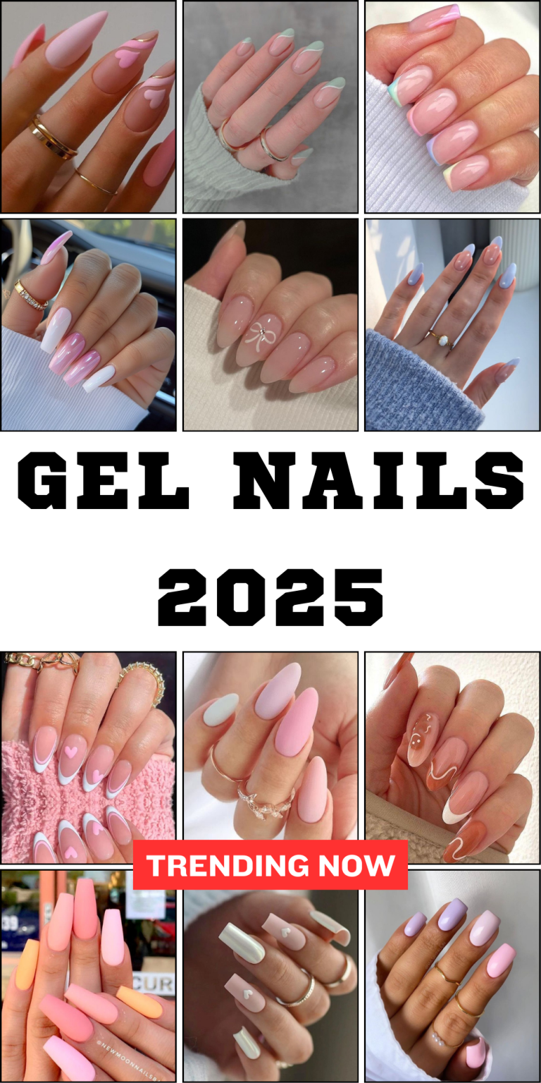 24 Gel Nails Ideas 2025: Trendy and Inspiring Designs for Every ...