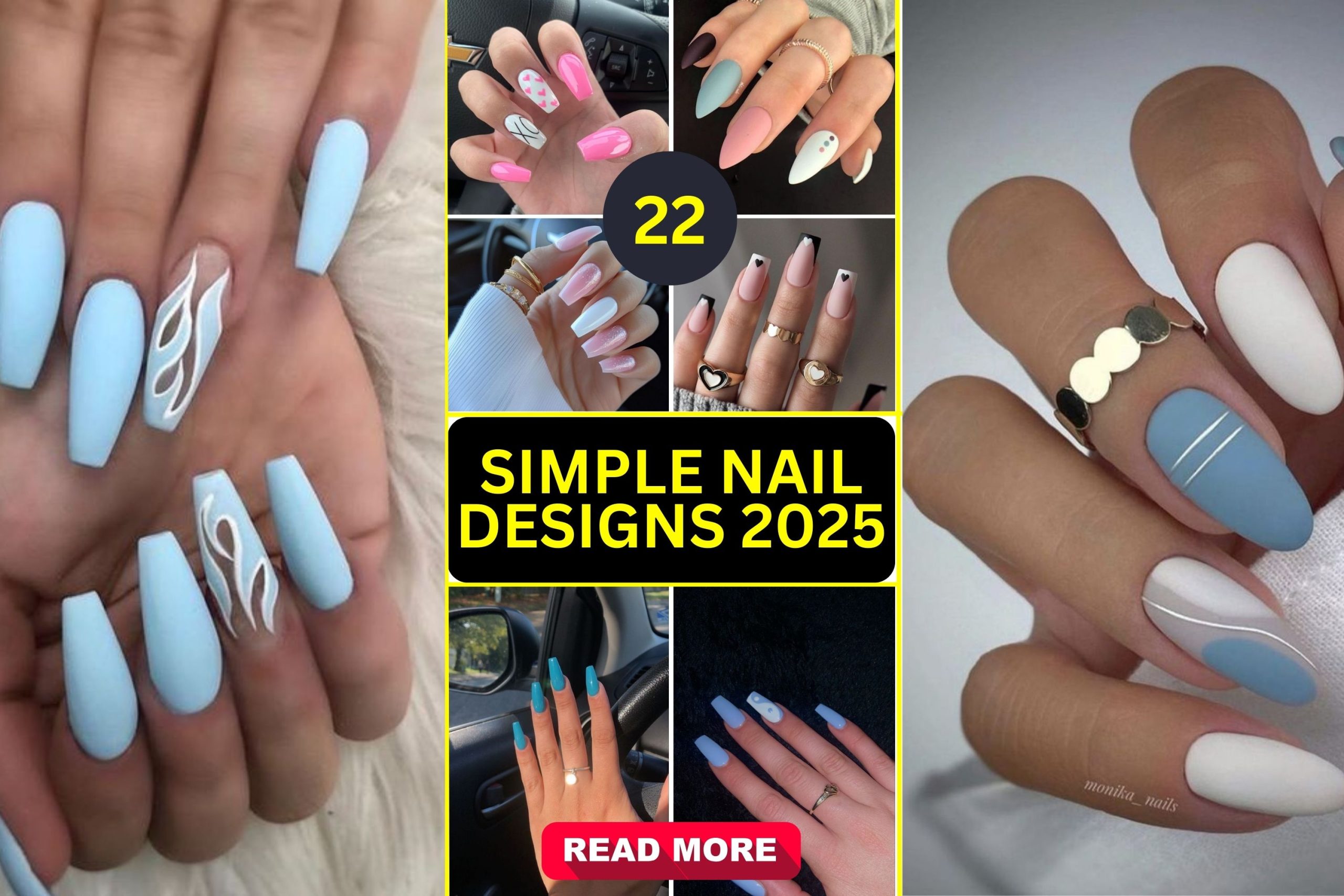 22 Simple Nail Designs 2025: Trendy and Classy Ideas for Every Occasion ...