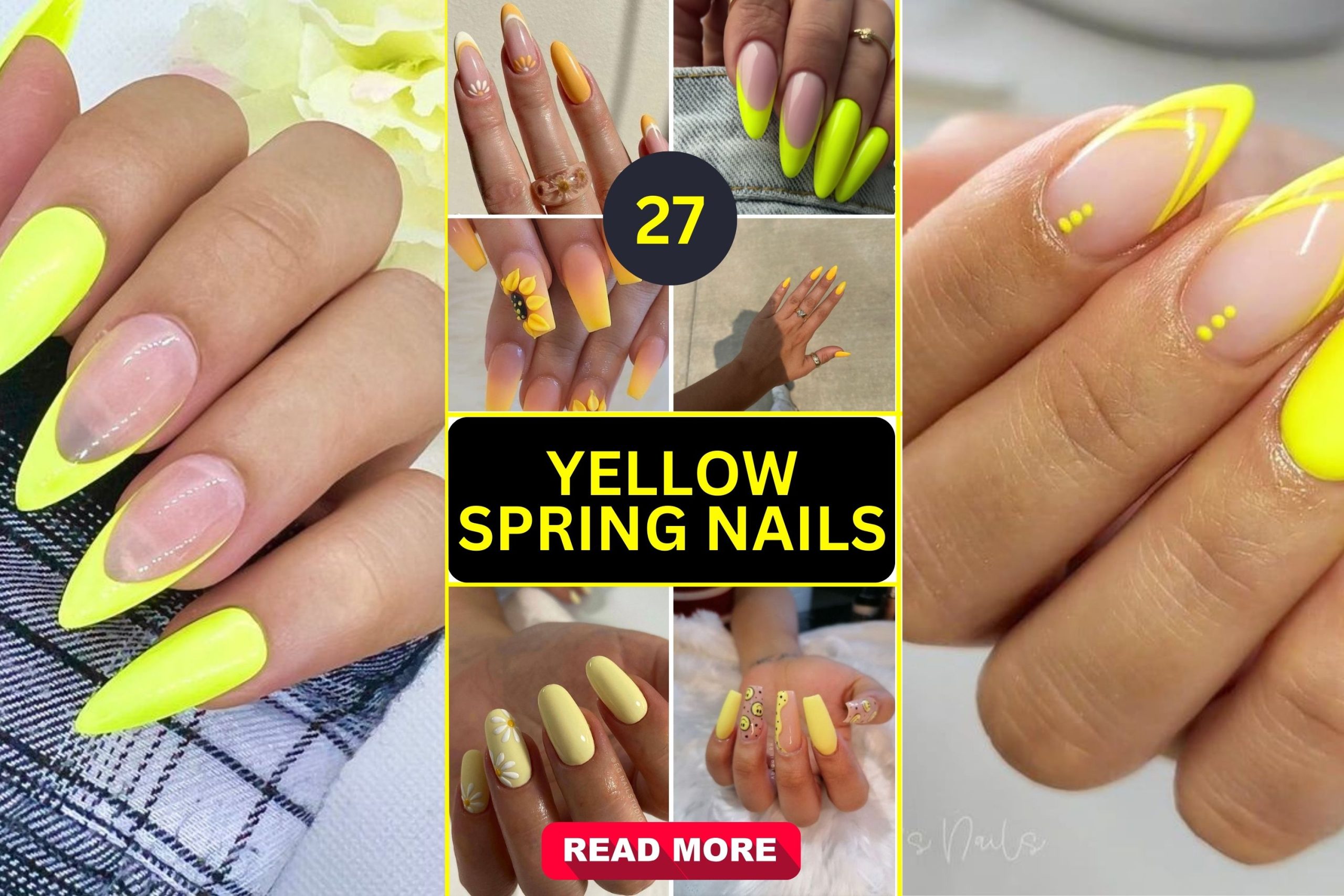 27 Yellow Spring Nails: Bright and Stylish Ideas for Trendy Manicures ...