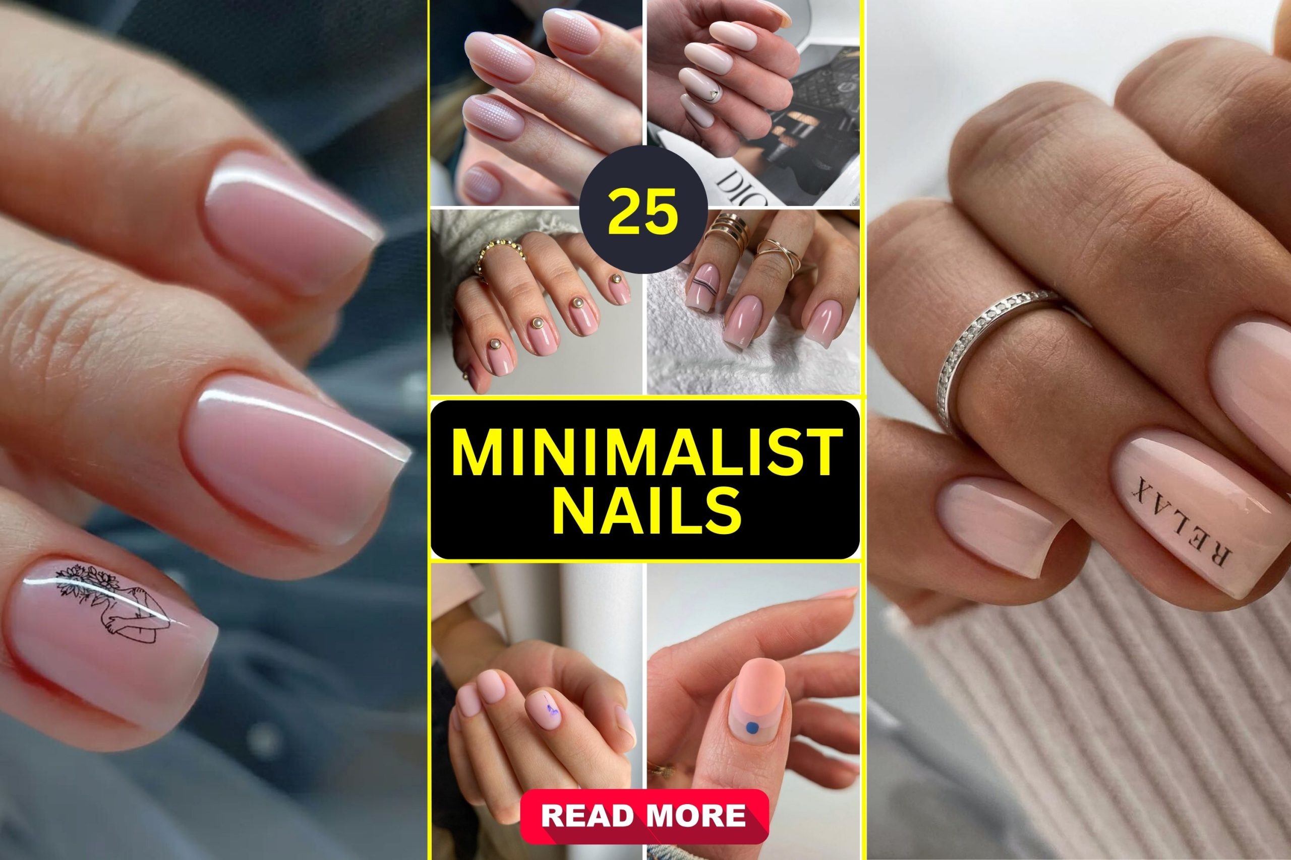 25 Minimalist Nails: Chic and Trendy Designs to Elevate Your Style ...