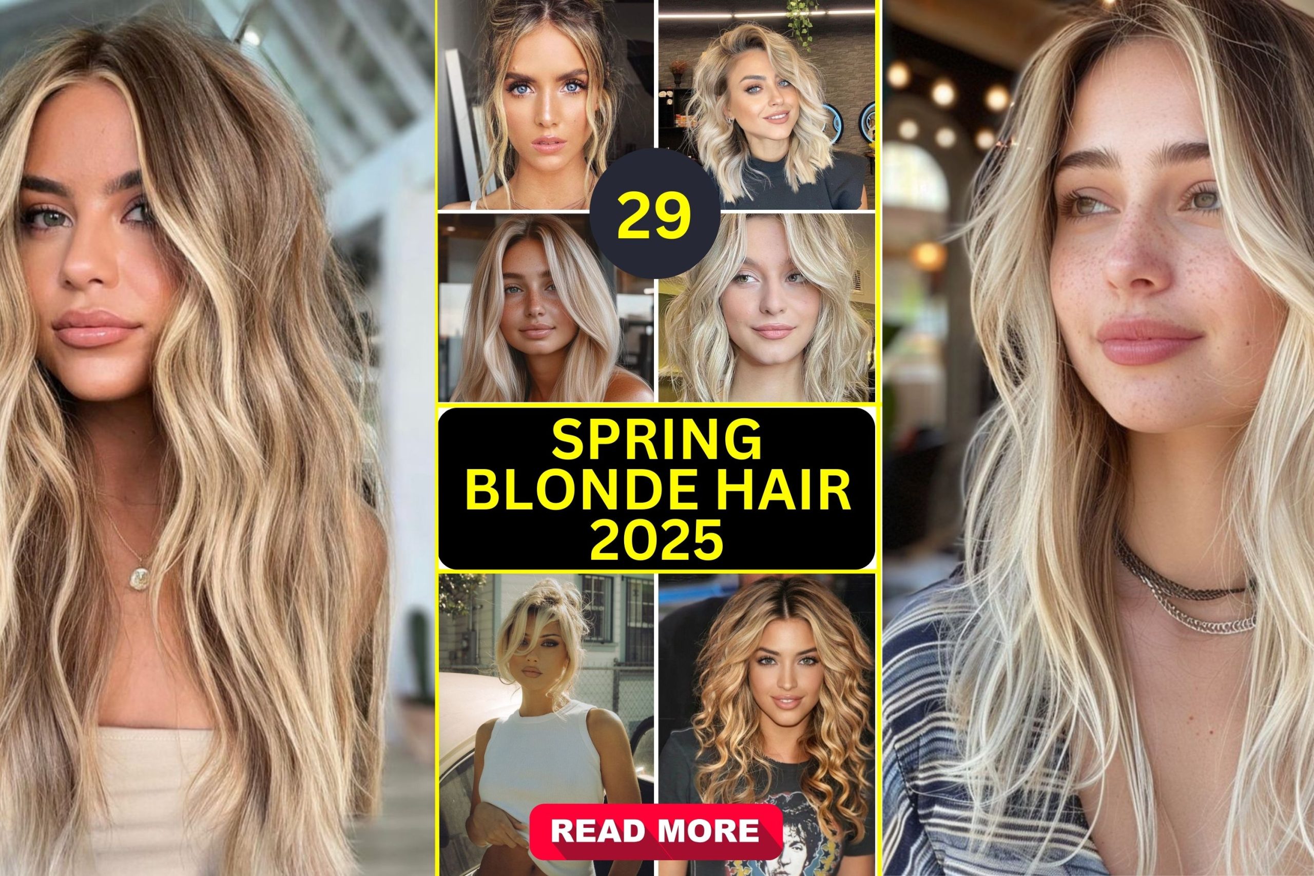 29 Spring Blonde Hair 2025: Top Color and Style Ideas to Shine This ...