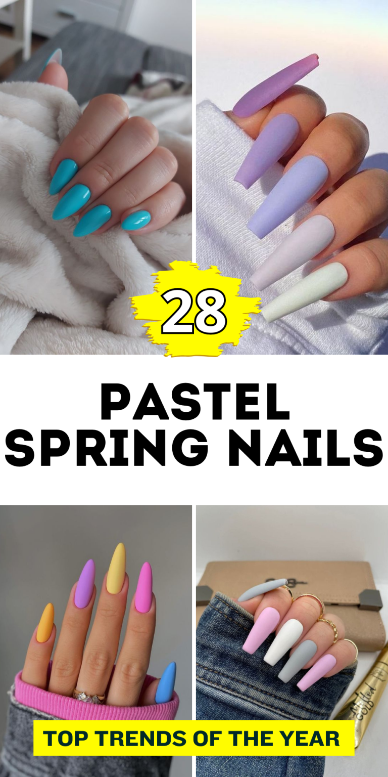 28 Pastel Spring Nails: Fresh and Stylish Manicure Ideas for a Trendy ...