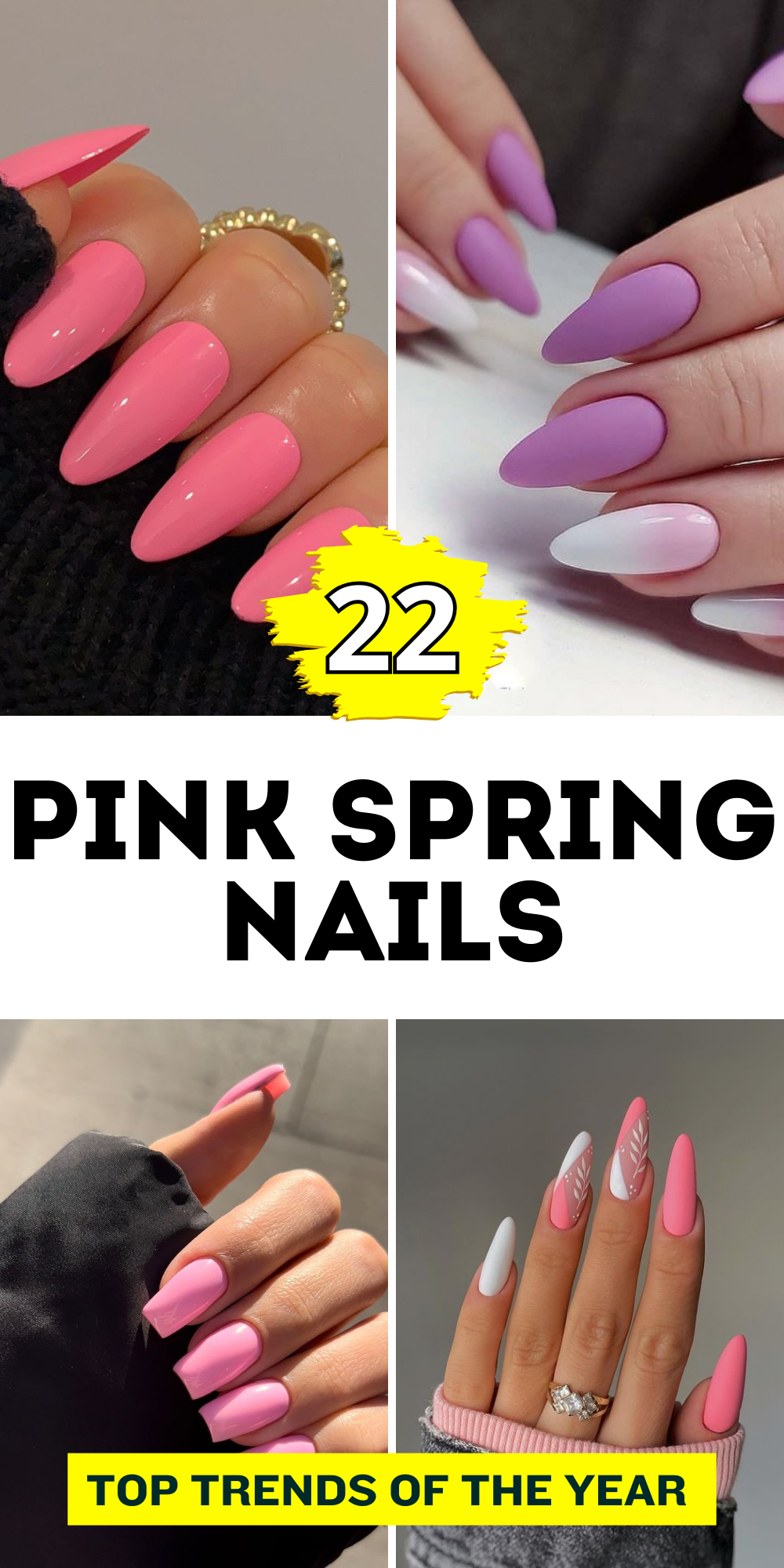 22 Pink Spring Nails to Try: Bright, Soft, and Trendy Ideas for Every ...