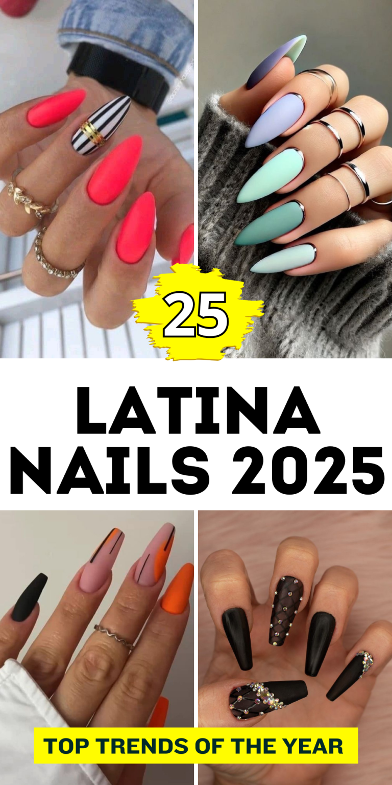 25 Latina Nails 2025 Ideas: Stunning Designs to Inspire Your Next ...