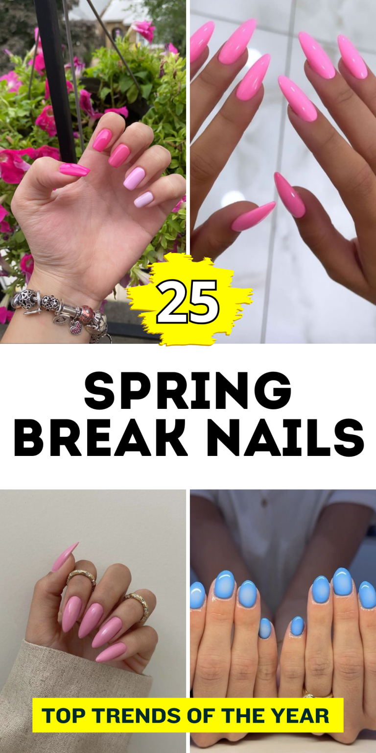 25 Spring Break Nails to Try: Cute, Bright, and Trendy Ideas for the ...