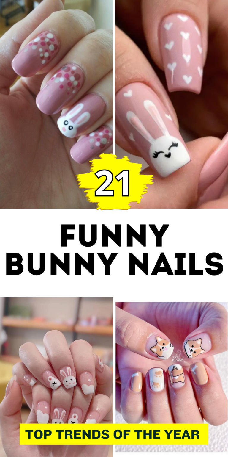 21 Funny Bunny Nails Ideas: Playful Designs for Every Nail Shape and ...
