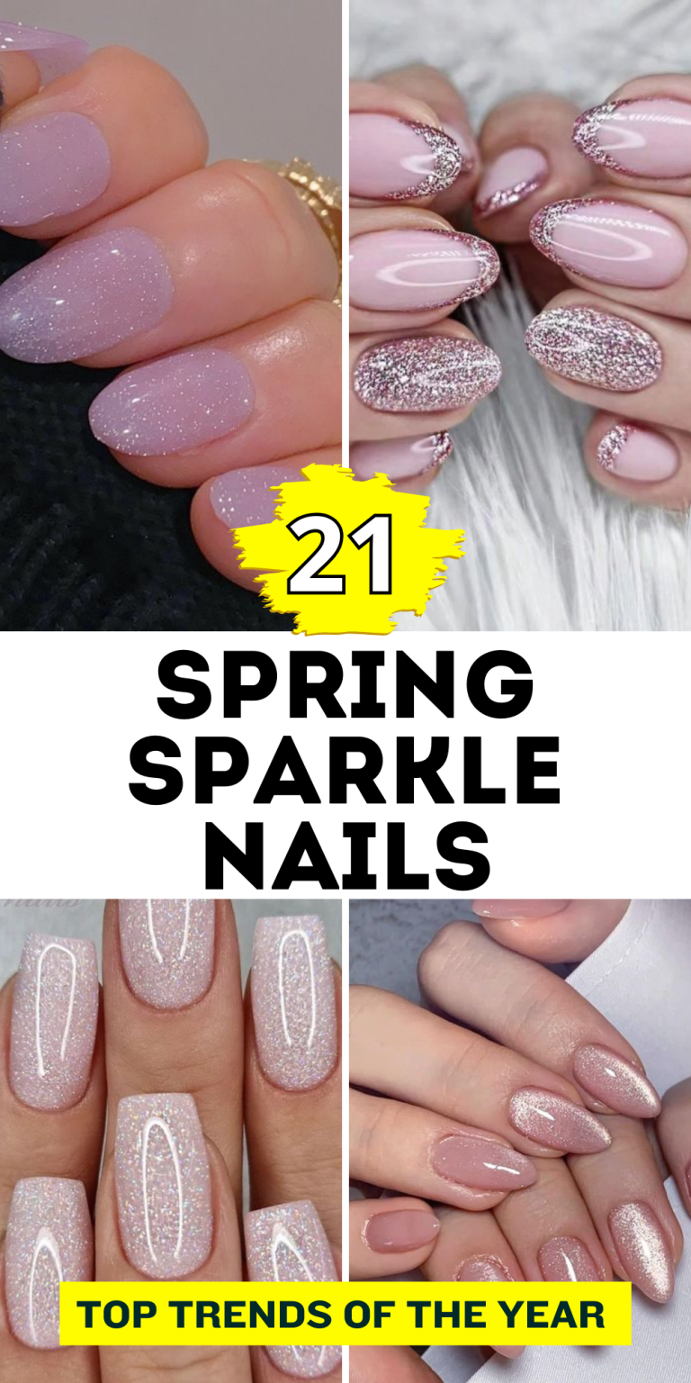 21 Spring Sparkle Nails to Shine Bright This Season - divagaze.com