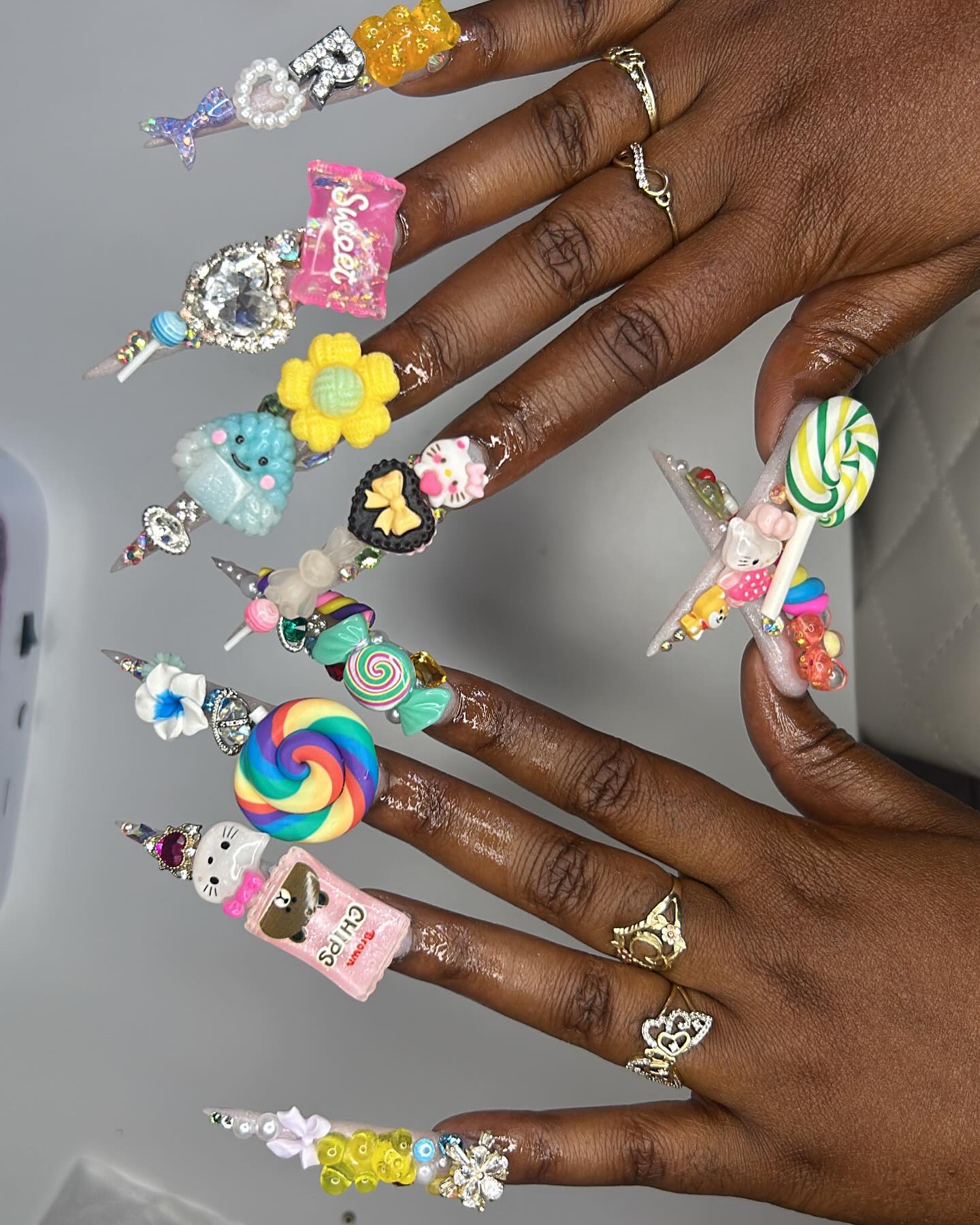 25 Junk Nail Ideas: Bold and Creative Designs You’ll Want to Try Today ...