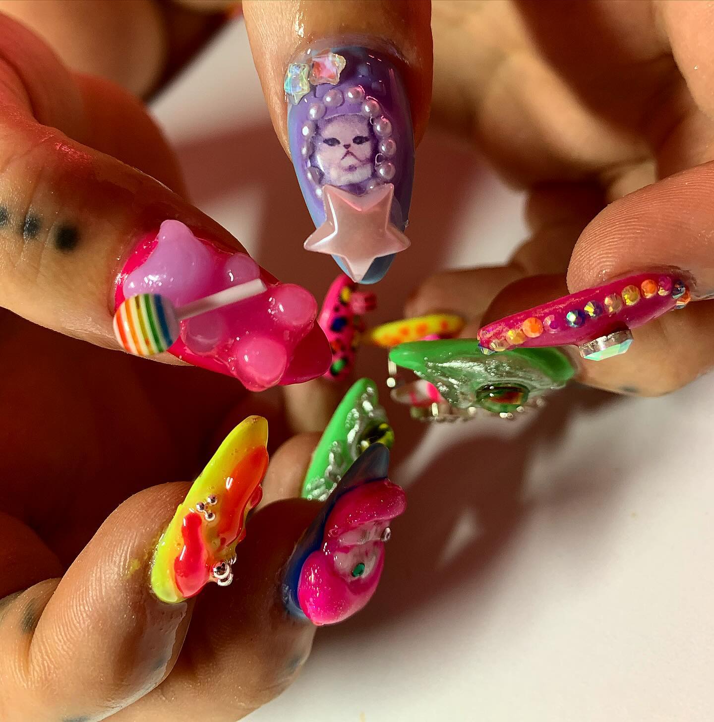 25 Junk Nail Ideas: Bold and Creative Designs You’ll Want to Try Today ...