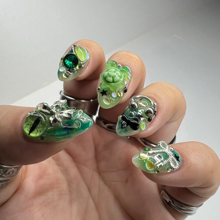 25 Junk Nail Ideas: Bold and Creative Designs You’ll Want to Try Today ...