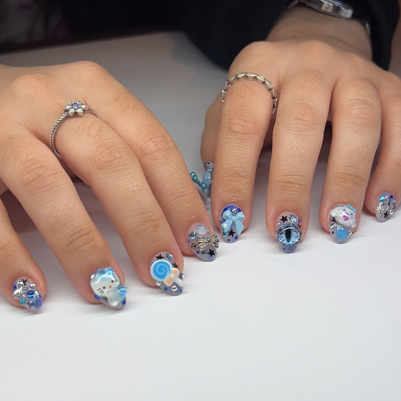 25 Junk Nail Ideas: Bold and Creative Designs You’ll Want to Try Today ...